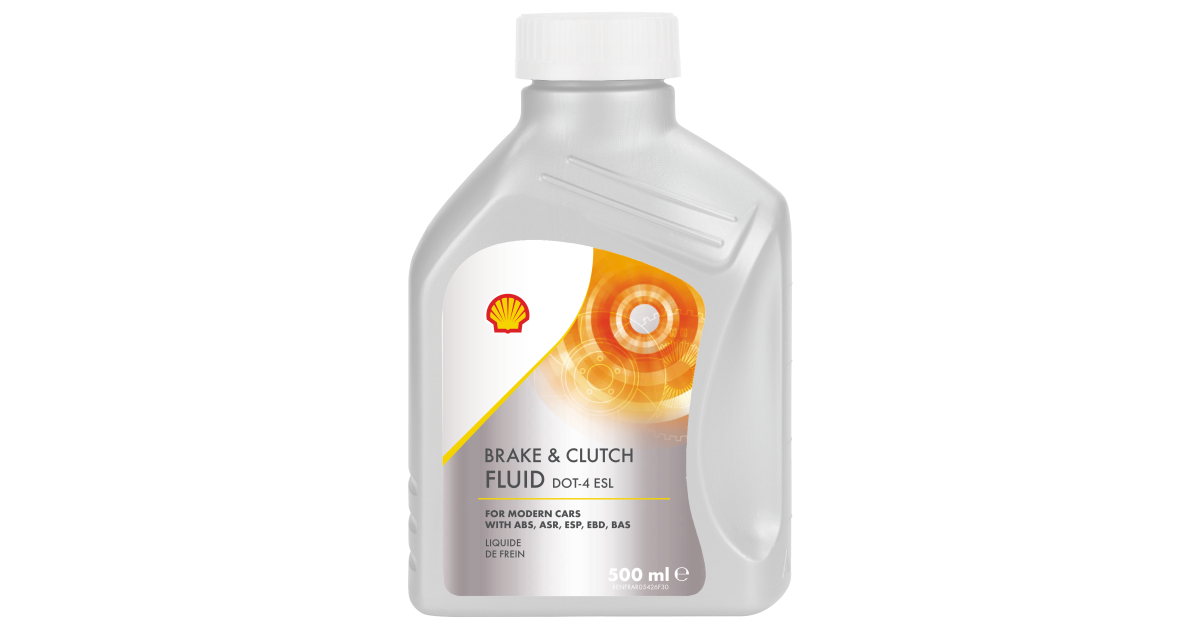 Brake and Clutch Fluid DOT4 ESL - delisted 2026 | Shell Car Care by Kemetyl