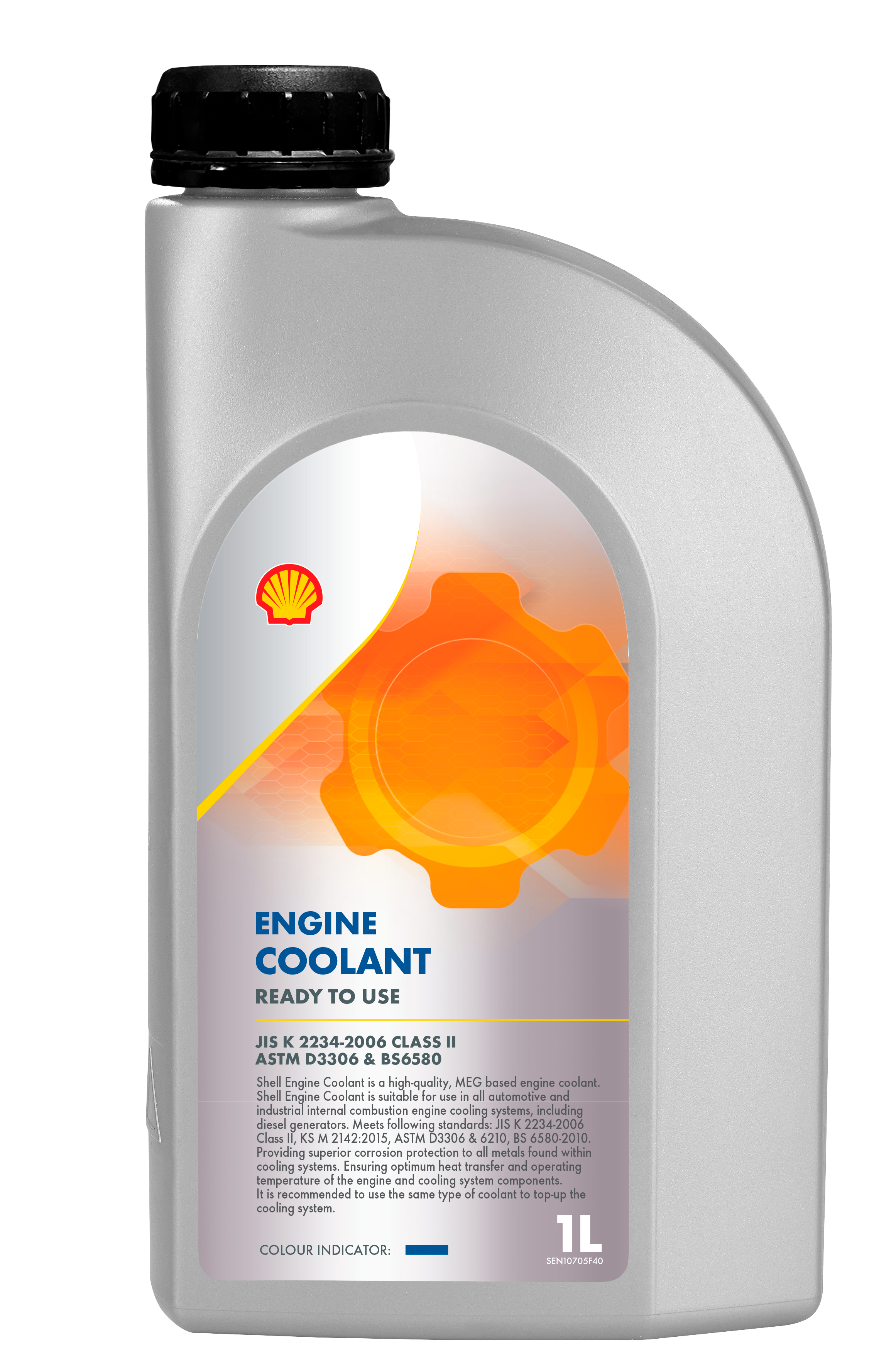 Engine Coolant ready to use (blue) | Shell Car Care by Kemetyl