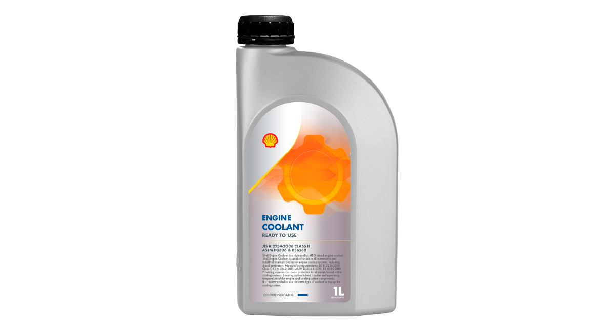 Engine Coolant ready to use (blue) | Shell Car Care by Kemetyl
