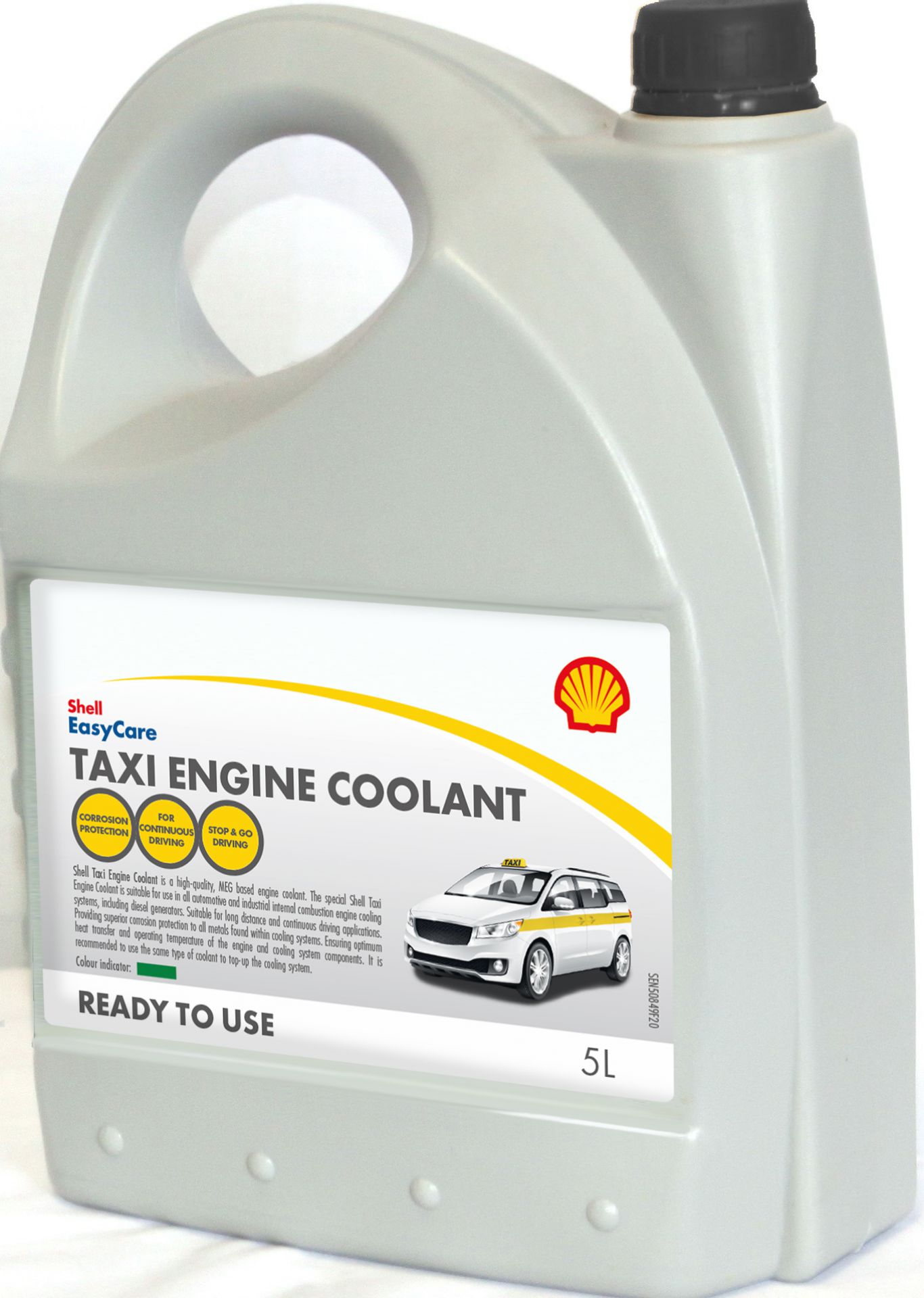 TAXI Engine Coolant ready to use (green) | Shell Car Care by Kemetyl