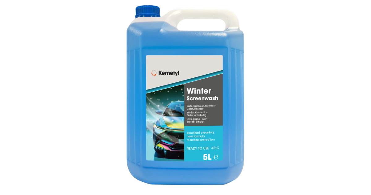 Kemetyl Winter Screenwash -15°C gebruiksklaar | Shell Car Care by Kemetyl